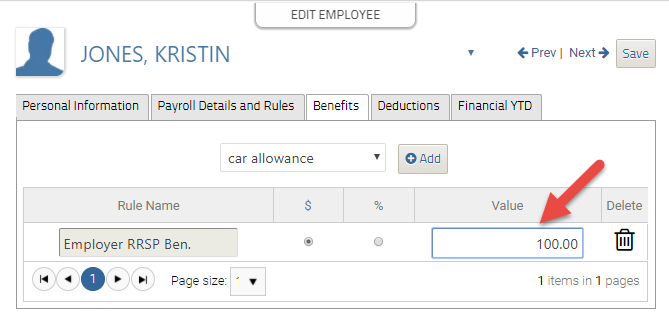 Group RRSP Contributions – PaymentEvolution Support