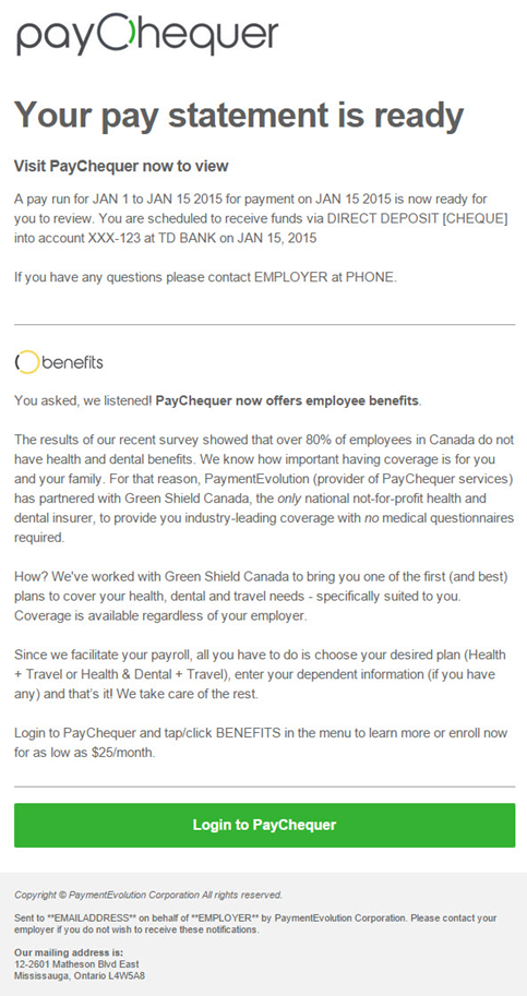 Comment est-ce que je peux configurer PayChequer? – PaymentEvolution Support